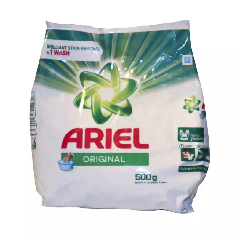ARIEL ORIGINAL WASHING POWDER 500GM