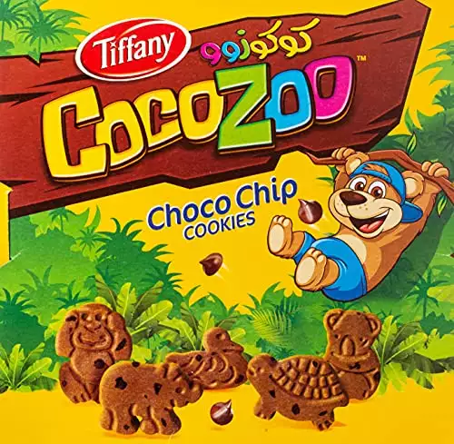 TIFFANY CHOCO ZOO COOKIES 30G