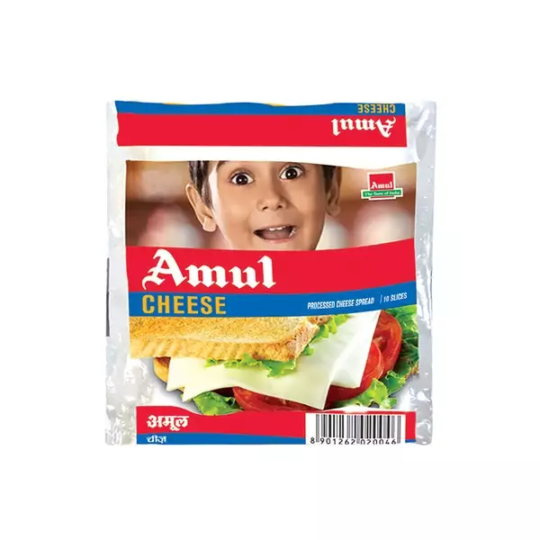 AMUL CHEESE SLICES 200G