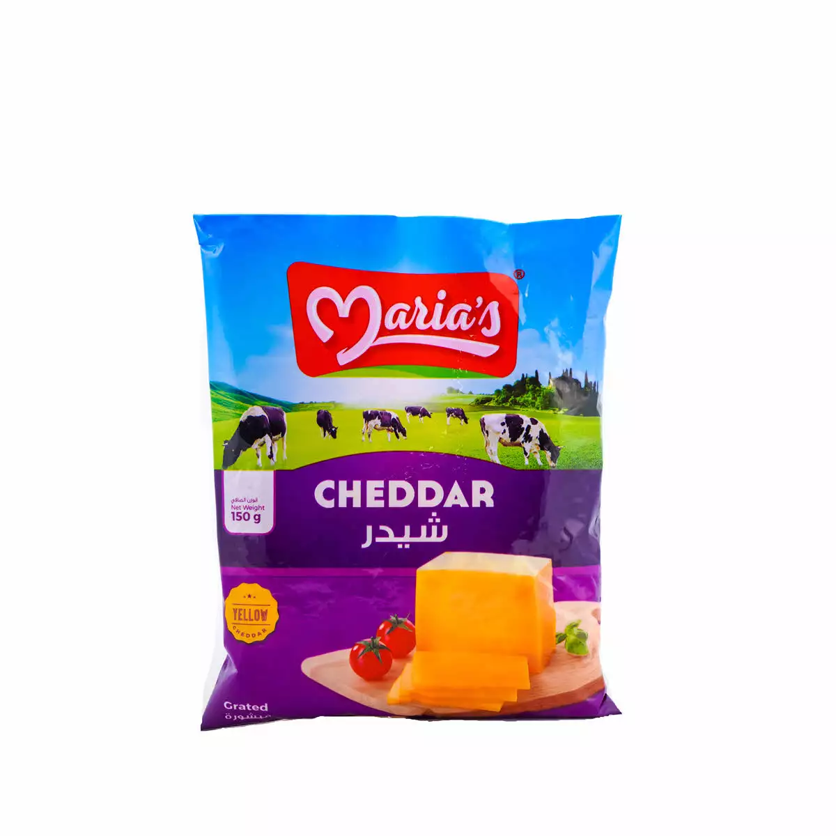 CHEDDAR COLOUR SHREDDED 150 GM