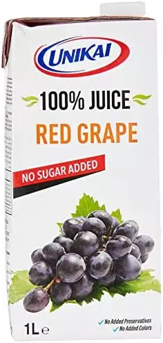 Unikai Uht Pure Juice Grape 1 Ltr