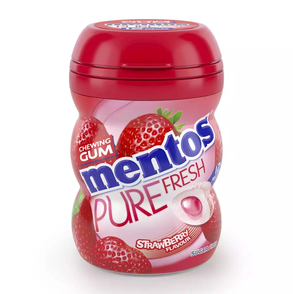 MENTOS PF STRAWBERRY NANO BOTTLE
