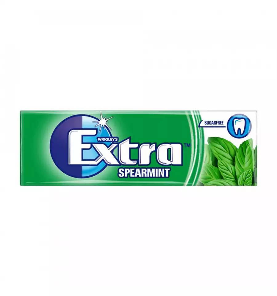 EXTRA PELLET SPEARMINT GUM 14g
