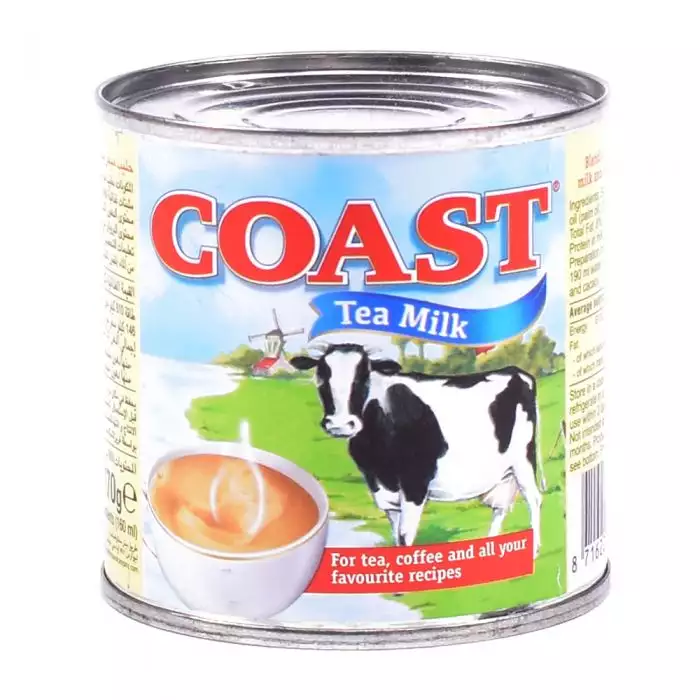 COAST EVAPORATED MILK 170GM