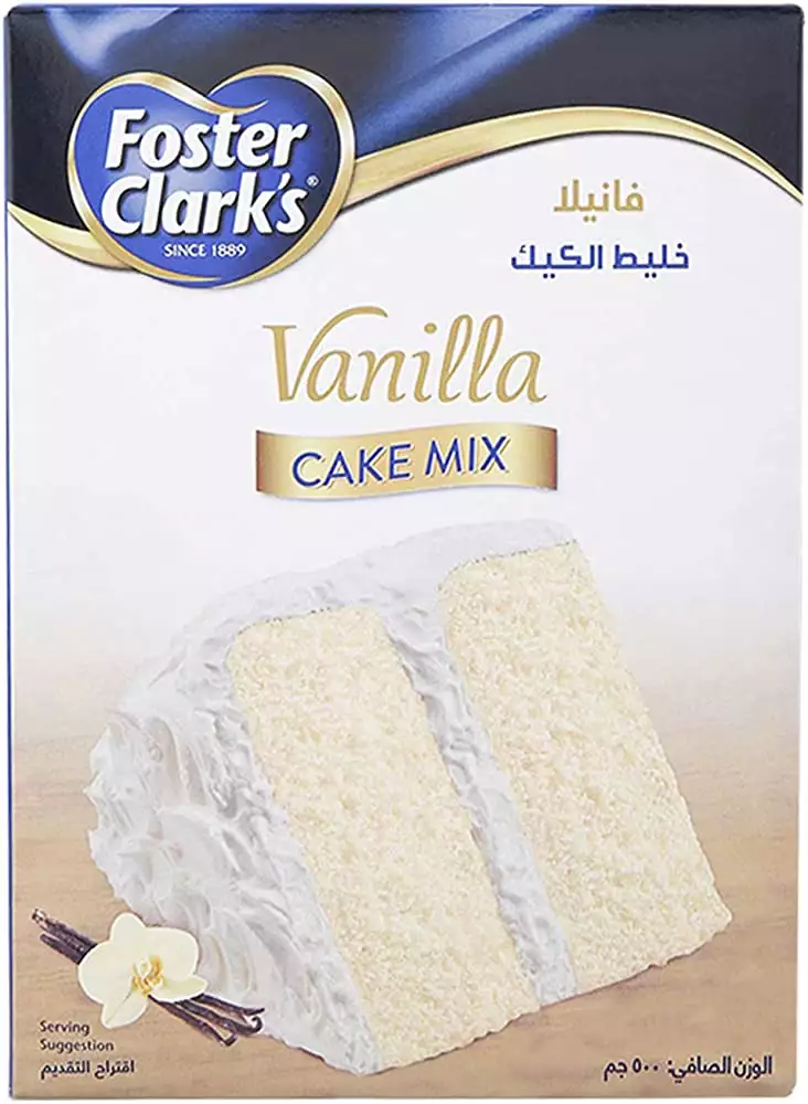 FOSTER CLARK VANILLA CAKE MIX 500G