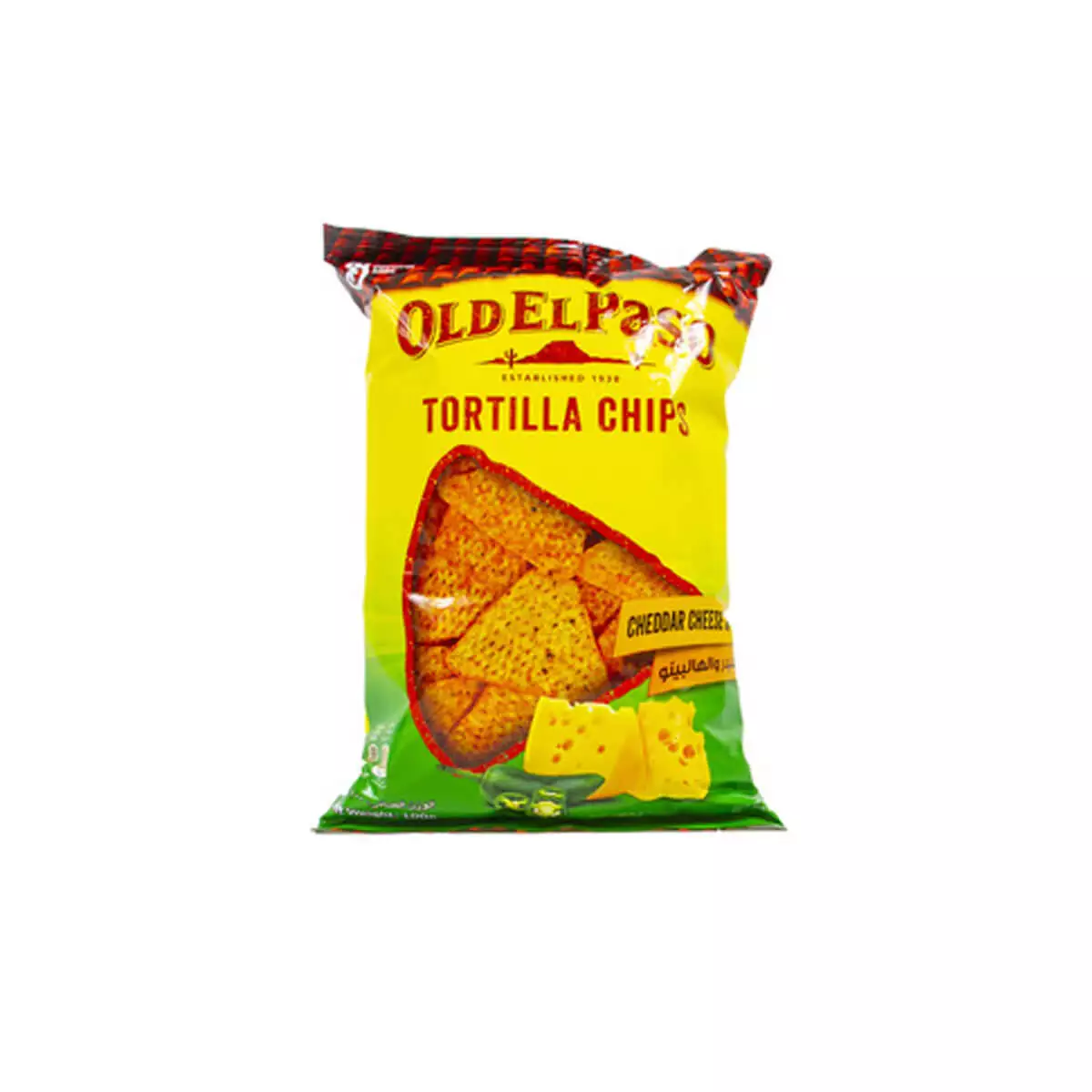 Old El Paso Tortilla Chips Cheddar 100G