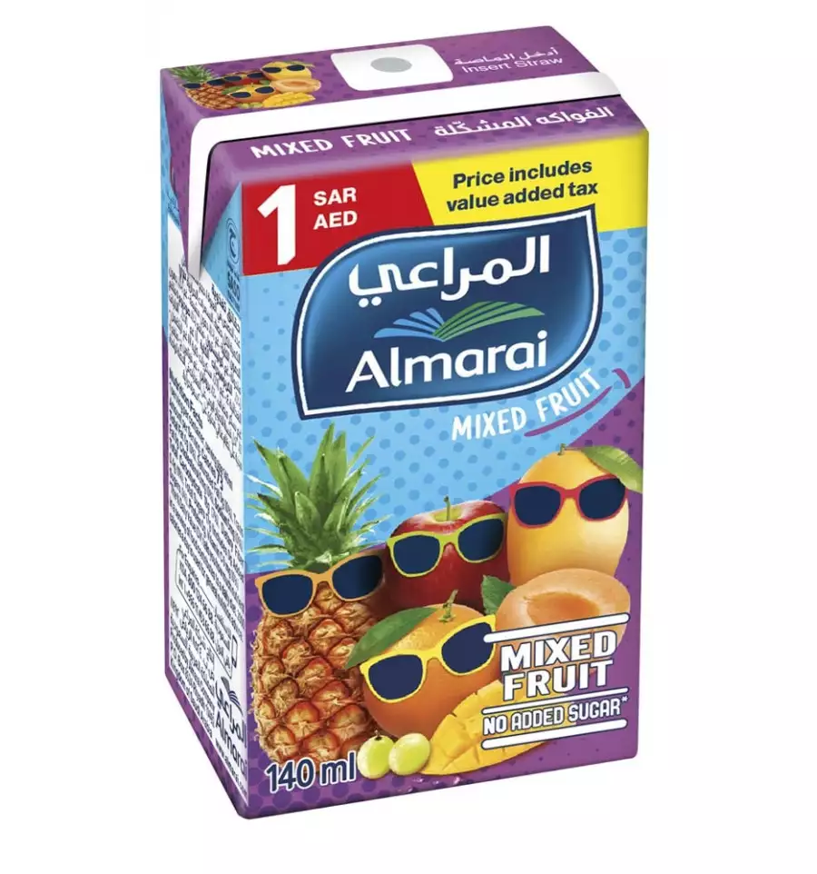 Almarai Mixed Fruit Juice 140 Ml