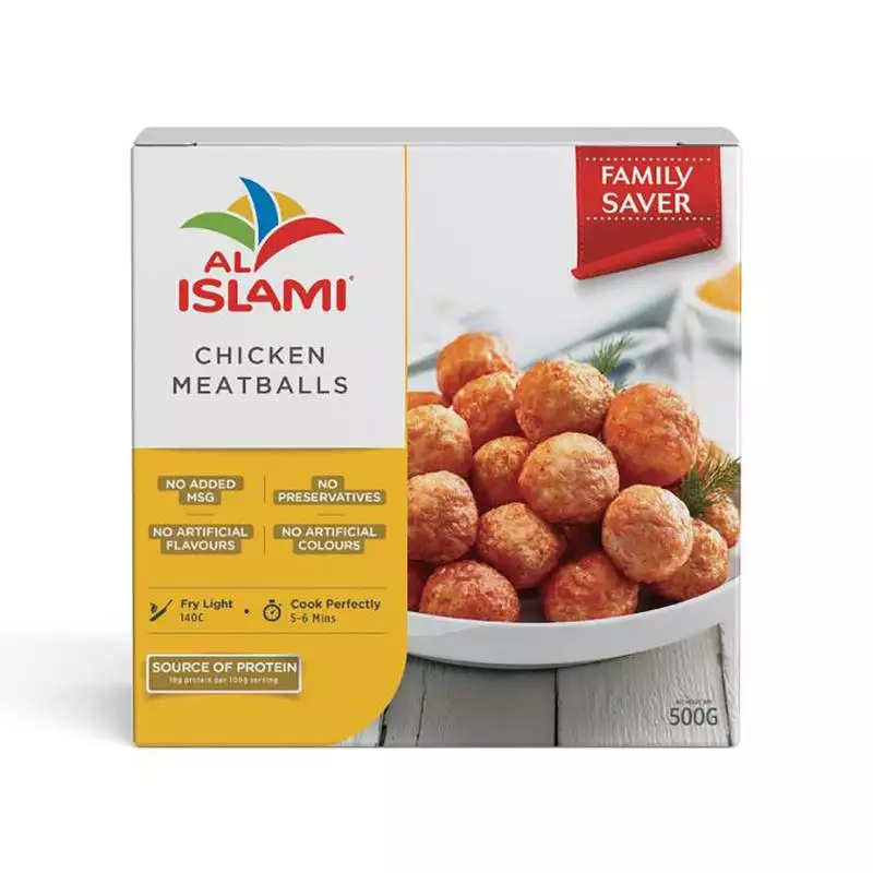 AL ISLAMI CHICKEN MEATBALLS 500G