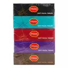 PRAN FACIAL TISSUE 2PLY X5