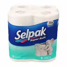 Selpak Toilet Paper 3ply 8 rolls