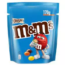 M&MS CRISPY 170g POU KSA