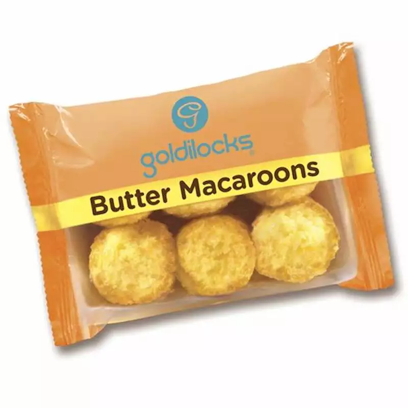 GOLDILOCKS BUTTER MACAROONS 180 GM