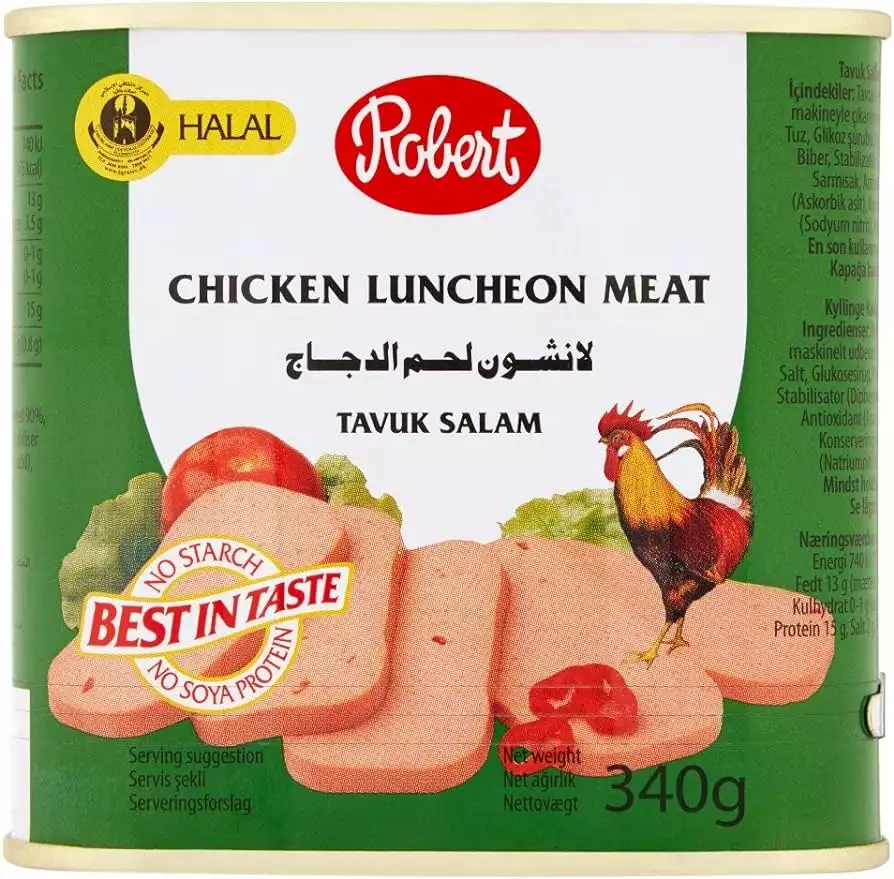 Robert Chicken Luncheon Meat 340G