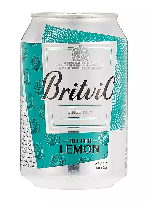 Britvic Bitter Lemon Water 330Ml