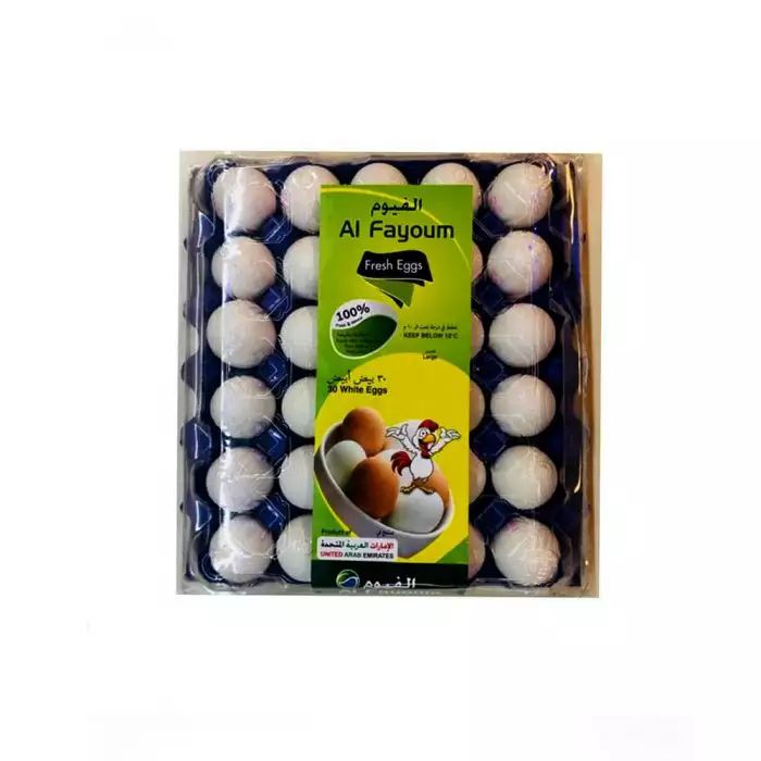 Al Fayoum White Egg 30 Pcs