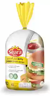 SEARA UNBREADED CHICKEN BURGER JMB 1KG